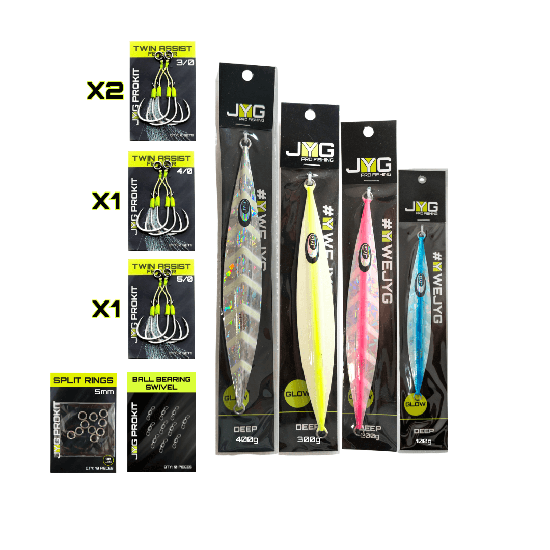 DEEP SERIES KIT: Versatile Jigs for All Depths – JYG PROFISHING