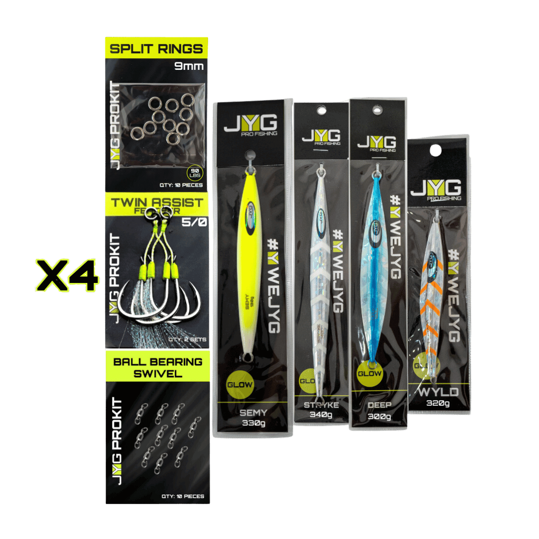 STARTER KIT: Versatile Jigs & Rigging for All Skill Levels – JYG PROFISHING